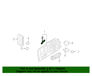 N-104-249-06 - Main Fuse 2004-2015 Audi | Audi OEM Parts