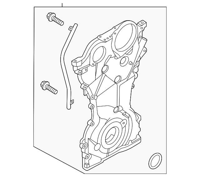 21350-2S050 - Engine Timing Cover 2021-2024 Kia | Kia.Parts Store