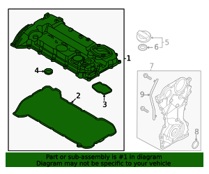22410-2S300 - Valve Cover 2021-2024 Kia | Kia.Parts Store