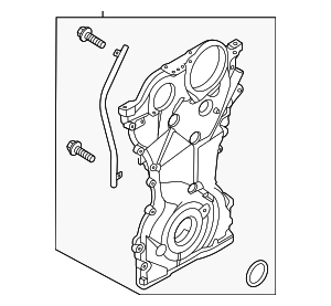 21350-2S050 - Engine Timing Cover 2021-2024 Kia | Kia.Parts Store