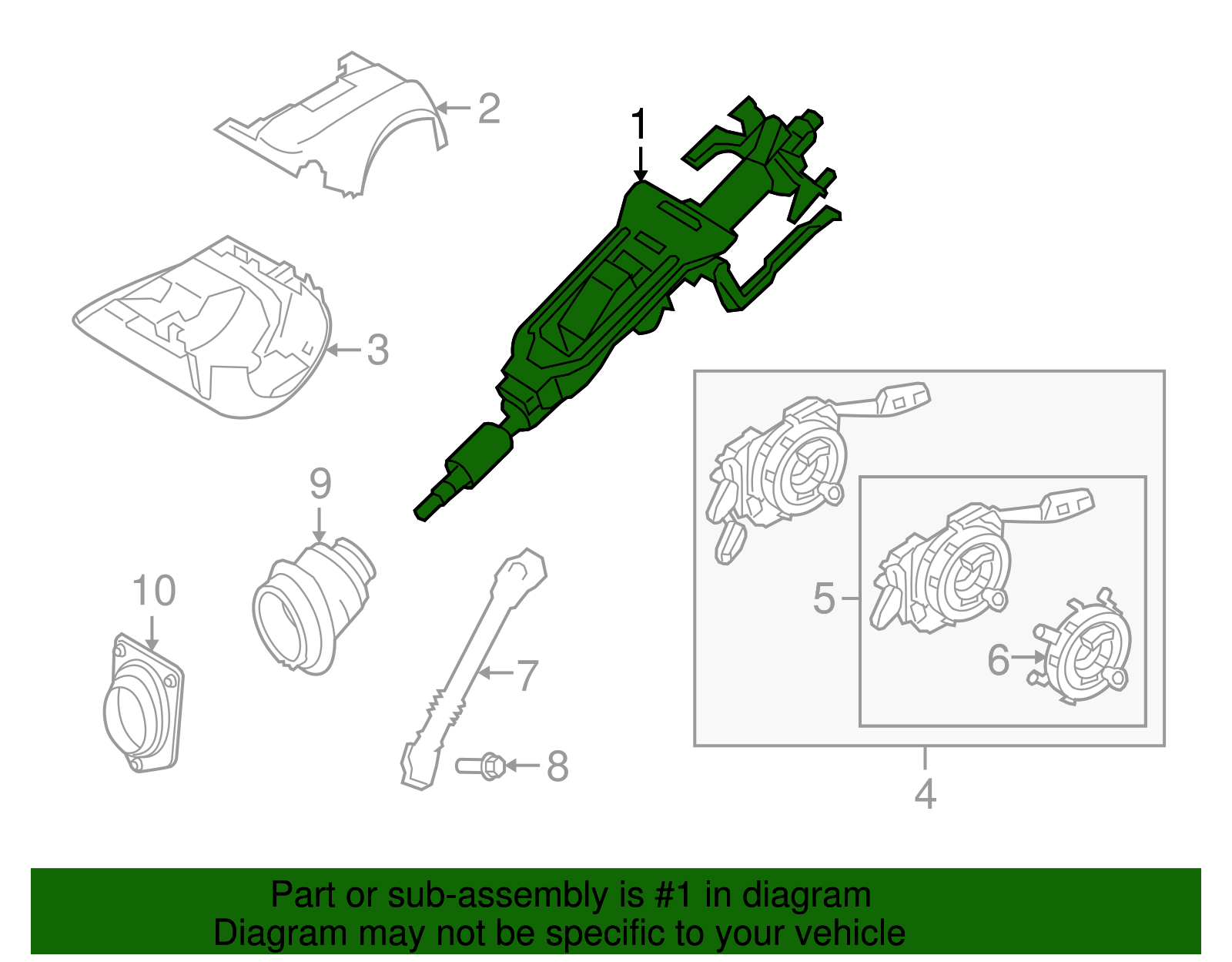32-30-6-786-151 - 2009-2016 BMW Z4 - Steering Column | BMWPartsHub