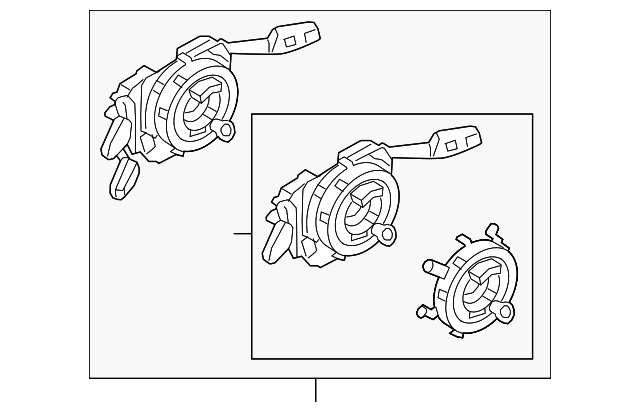 Genuine BMW 61-31-9-169-755 | Switch Unit, Steering Column | FREE ...