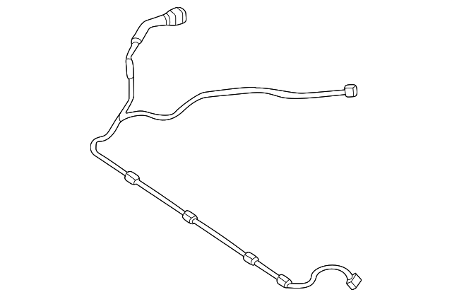 167-501-95-03 - Vent Hose 2020-2023 Mercedes-Benz GLE 350 | Mercedes ...