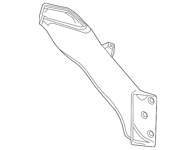 2015-2019 Chevrolet Corvette Transmission Fluid Cooler Baffle 84241511 ...