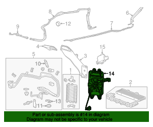 2014-2019 Chevrolet Corvette Automatic Transmission Fluid Auxiliary ...