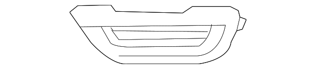 71153-TLA-A01 - Cover L Front Fog Light - 2017-2019 Honda CR-V | Honda ...