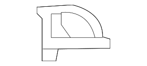 71166-TLA-A00 - Bracket L Front Fog Light - 2017-2019 Honda CR-V ...