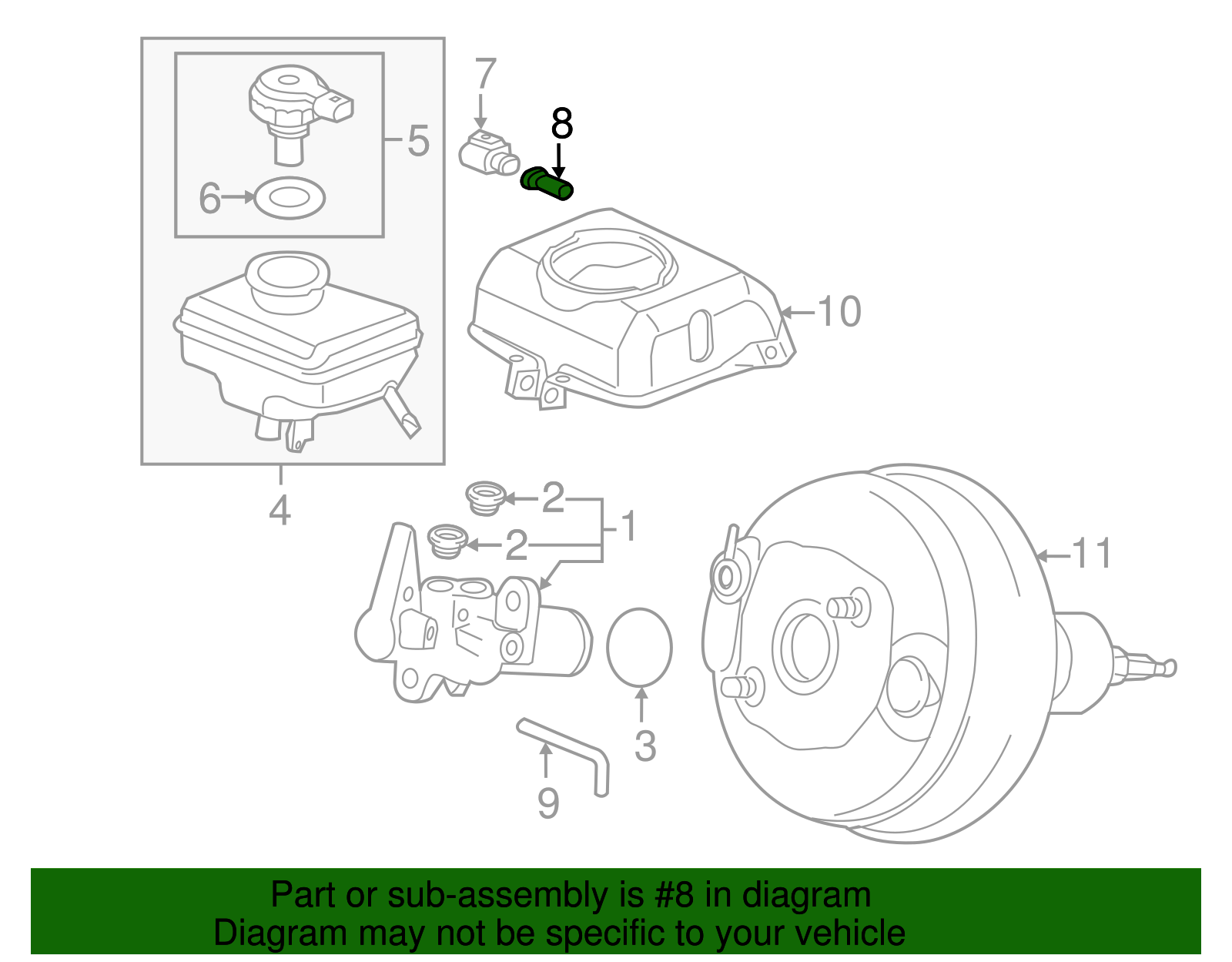 810-972-525 - Grommet 2008-2018 Audi | Audi OEM Parts