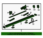 2019-2023 GM F Step - Passenger Side (RH) 84835383 | TascaParts.com