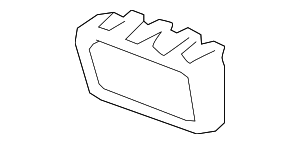 2019-2025 GM Step Bar Front Cap 84266748 GM | GMPartsDirect.com