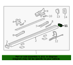 2019-2025 GM Passenger Side Assist Step Switch 84266750 GM ...