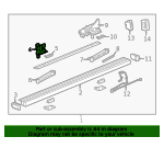 2019-2025 GM Assist Step Front Extension 84409838 GM | GMPartsDirect.com