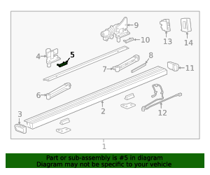 2019-2024 GM Front Bracket Insulator 84722532 GM | GMPartsDirect.com