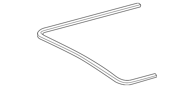 463-782-03-00 - Sunroof Frame Seal 2016-2018 Mercedes-Benz | Mercedes ...