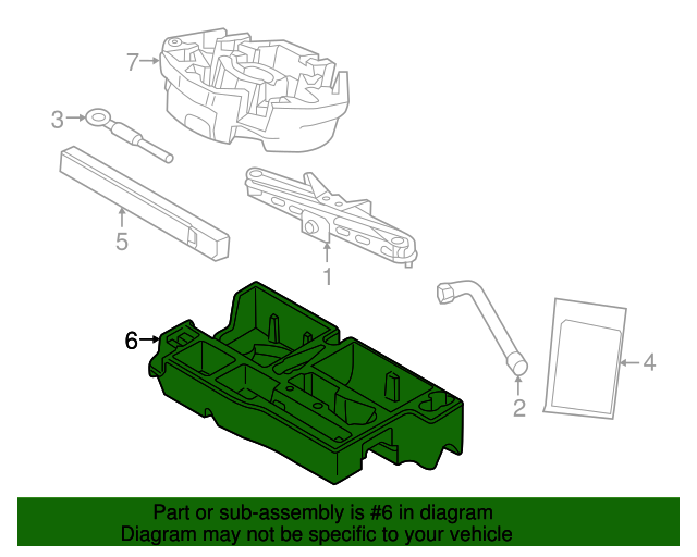 31680048 - Trunk Floor Storage Box 2017-2022 Volvo | AutoNation Parts
