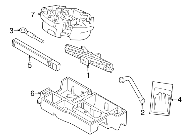 31680048 - Trunk Floor Storage Box 2017-2022 Volvo | AutoNation Parts