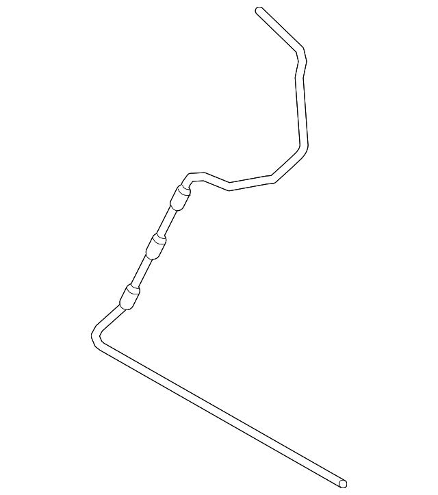 2017-2020 Porsche Panamera Vent Pipe 9A7-122-447-00 | Sunset Porsche Parts