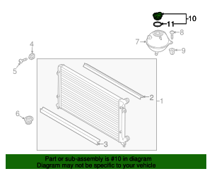 2006-2019 Volkswagen Cap 5Q0-121-321 | AutoNationParts.com