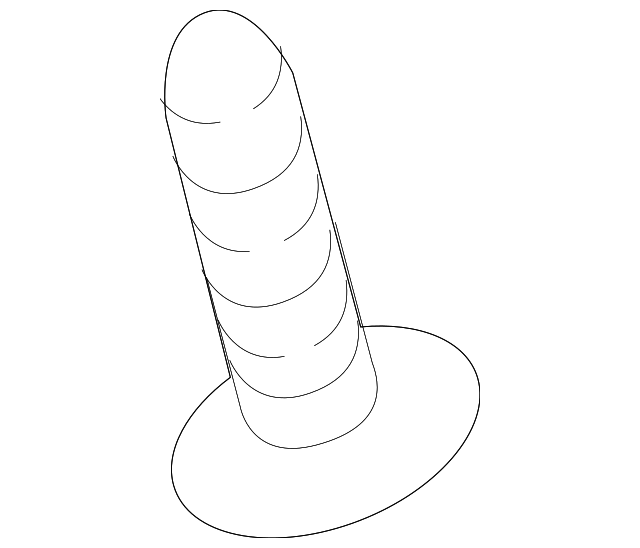 90867-B1000 - Overhead Console Screw 2018-2021 Kia Stinger | Kia.Parts ...