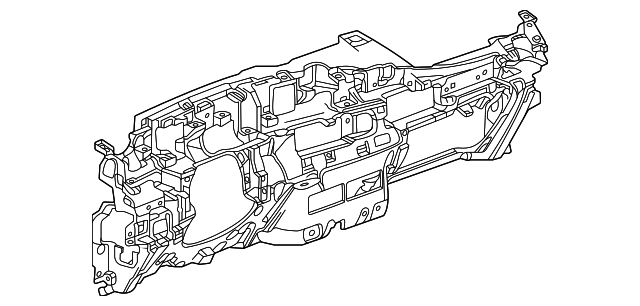 2021-2022 Cadillac Instrument Panel Carrier 84879859 | GMPartsDirect.com