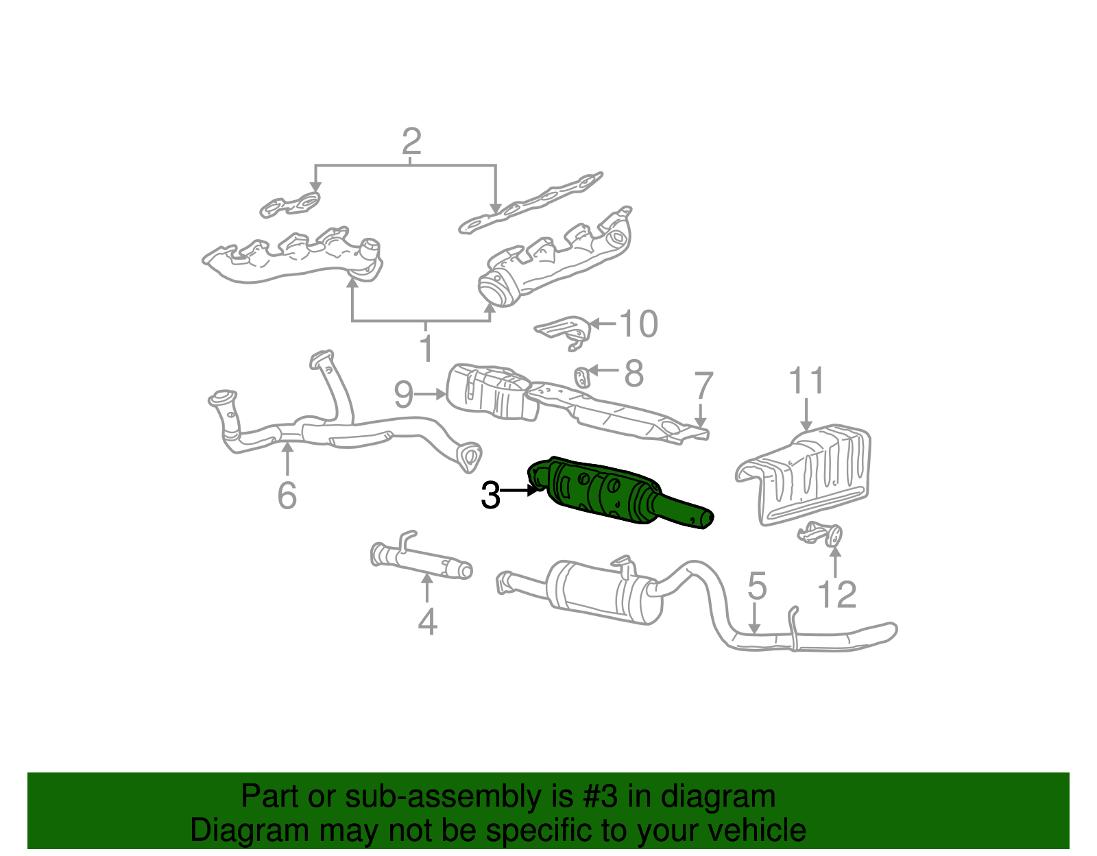 5C3Z-5E212-DA - High-Quality Catalytic Converter for 1999-2007 Ford ...