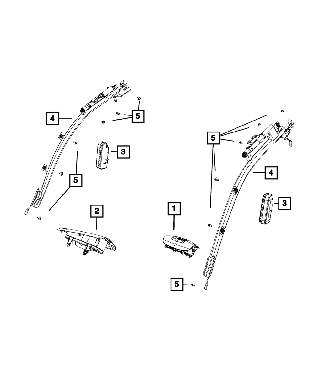 2014-2025 Ram Passenger Air Bag 1ZP27JXWAD | NewAutoParts.com