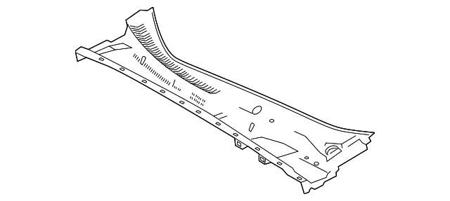 55708-02560 - Cowl Grille 2014-2019 Toyota Corolla | Longo Toyota Parts