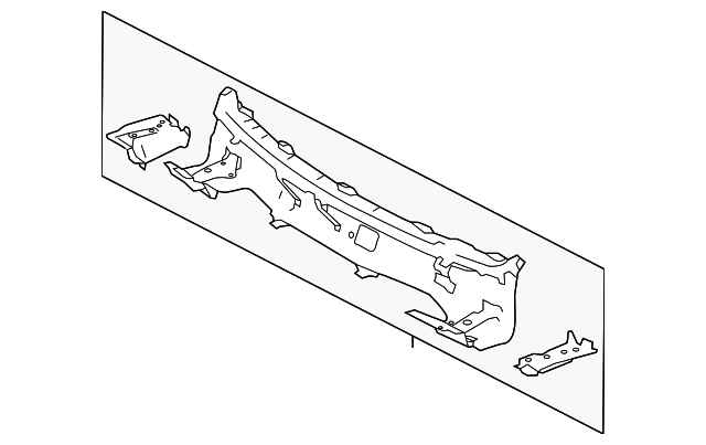 Genuine Toyota Cowl Panel part# 55700-02491 for 2014-2019 Toyota ...