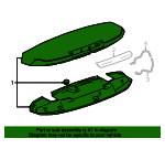 2015-2020 Chevrolet Primed Rear End Spoiler 84554728 | TascaParts.com