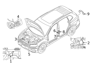 2018-2023 Volkswagen Caution Label 701-010-002-AB | OEM Parts Online