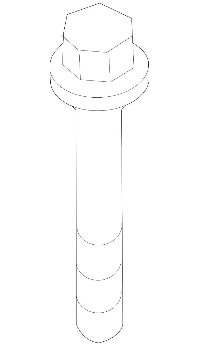 2007-2025 GM 8x1.25x59.05 Front Compartment Side Rail Bolt 11562133 ...