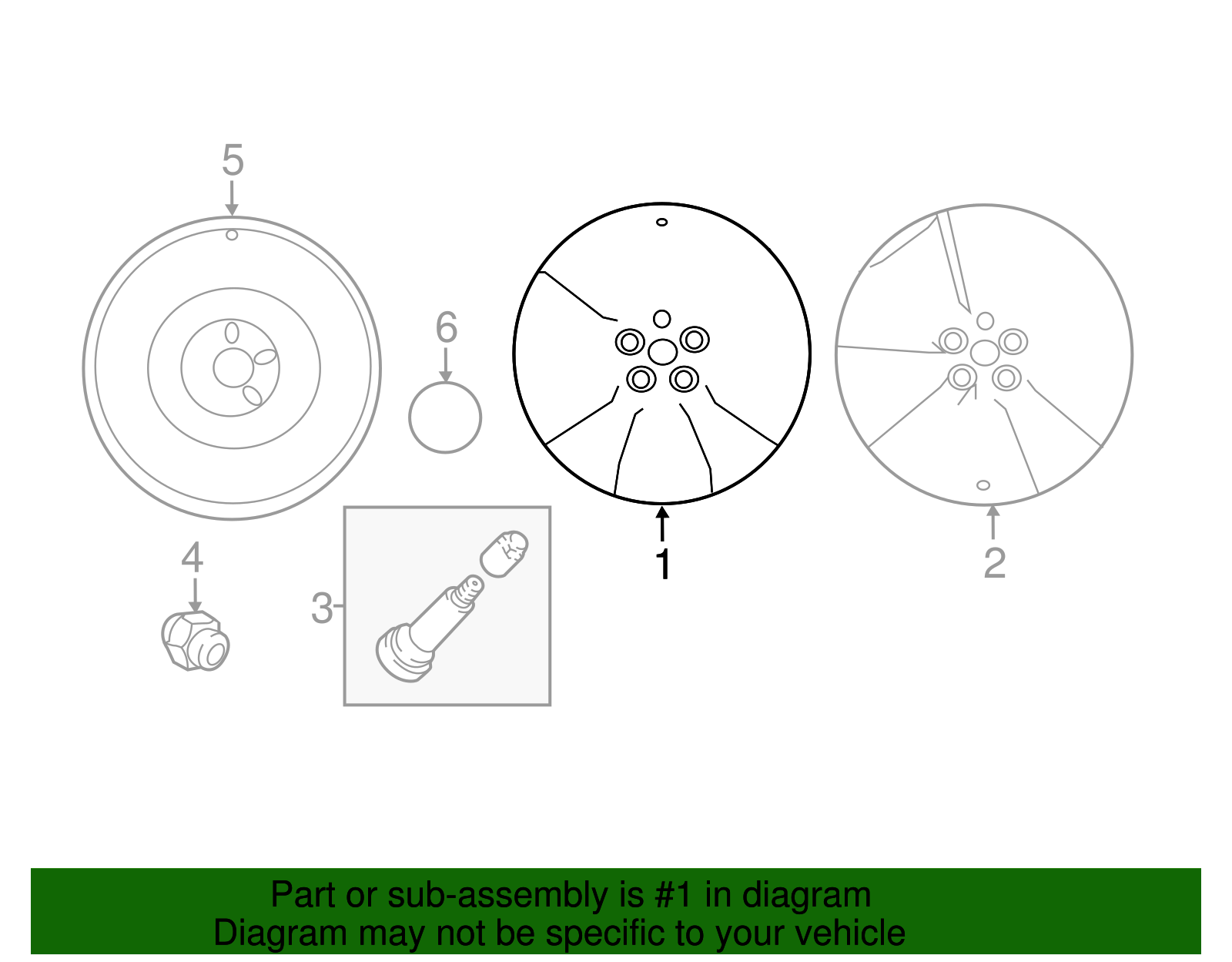 2020-2022 Mazda CX-9 Wheel, Alloy 9965-36-8080 | Retail Performance ...