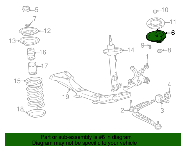 Genuine BMW 31-33-2-227-897 | Guide Support | FREE Shipping on Most ...