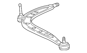 31122228462 - 1996-2002 BMW Lower Control Arm (31-12-2-228-462) | BMW ...