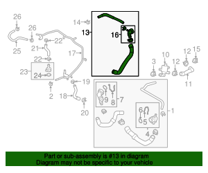 2015-2024 Volkswagen Hose Assembly 5Q0-122-157-AK | OEM Parts Online