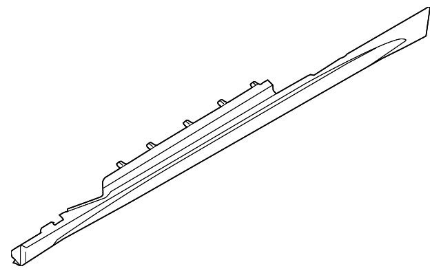 51778059627 - 2015-2020 BMW M4 Rocker Molding (51-77-8-059-627) | BMW ...