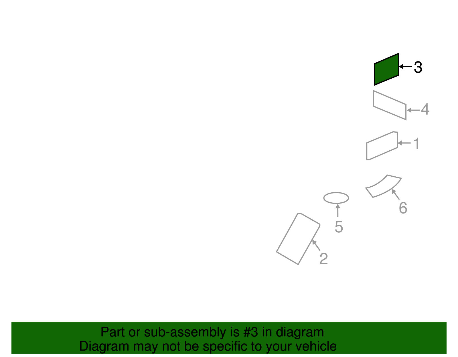89001-T6Z-A00 - 2017-2025 Honda Ridgeline - Label Fuel Container ...