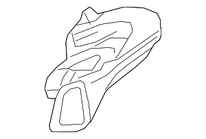 222-831-08-46 - Air Duct 2014-2020 Mercedes-Benz | Mercedes-Benz USA Parts