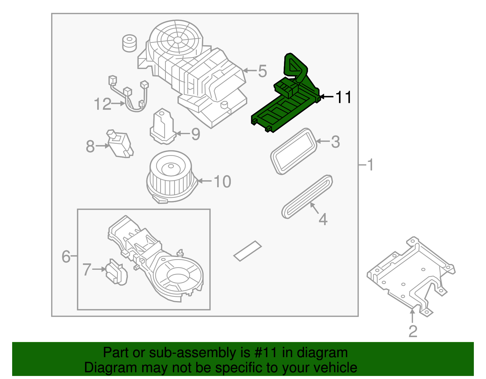 2014 Nissan Pathfinder Vent Louver 27143-1HA0A | Ziegler Nissan of ...