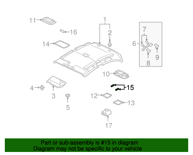 2006-2007 Honda Civic Bulb (14V 60MA) 35831-SNA-A01 | Honda Parts Online