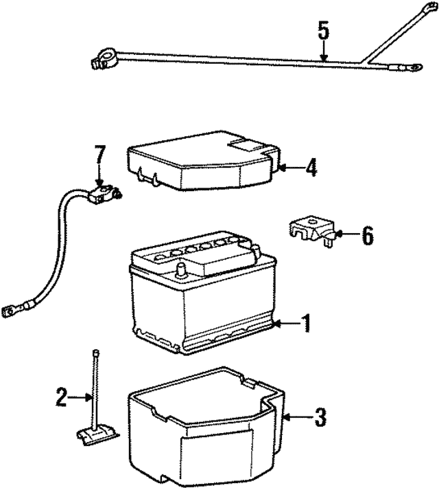 Genuine BMW 12-42-2-245-473 | Negative Cable | FREE Shipping on Most ...