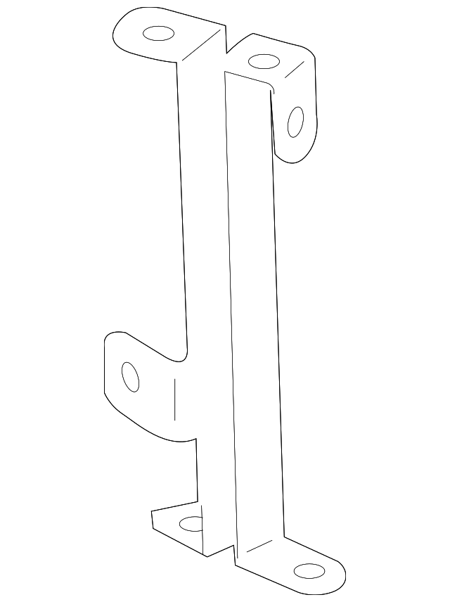 2020-2022 Mercedes-Benz GLC 300 Front Shield Bracket 253-524-01-00 | MB ...