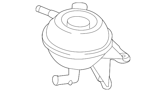 2011-2016 Porsche Engine Coolant Reservoir 958-106-407-00 | Gaudin ...