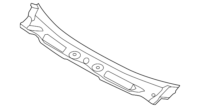 51-71-2-990-023 - Cowl Grille - 2013-2015 BMW X1 | Wholesale BMW