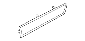 2017-2023 Porsche Panamera Trim Molding 971-854-377-H-M9A | Porsche Marin