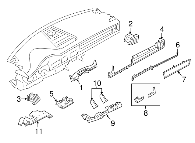 Genuine Porsche 971-858-903-T-7P8 |Lower Cover | FREE Shipping on Most ...