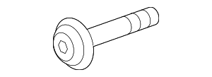 000000-002065 - Lower Absorber Bolt Mercedes-Benz USA Parts