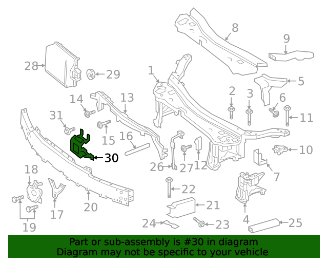 2017-2021 Mercedes-Benz Mount Bracket 213-620-16-01 | MB OEM Parts