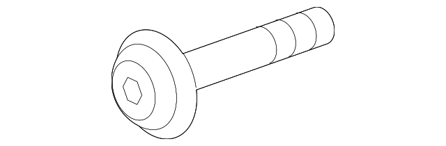 000000-002065 - Lower Absorber Bolt Mercedes-Benz USA Parts