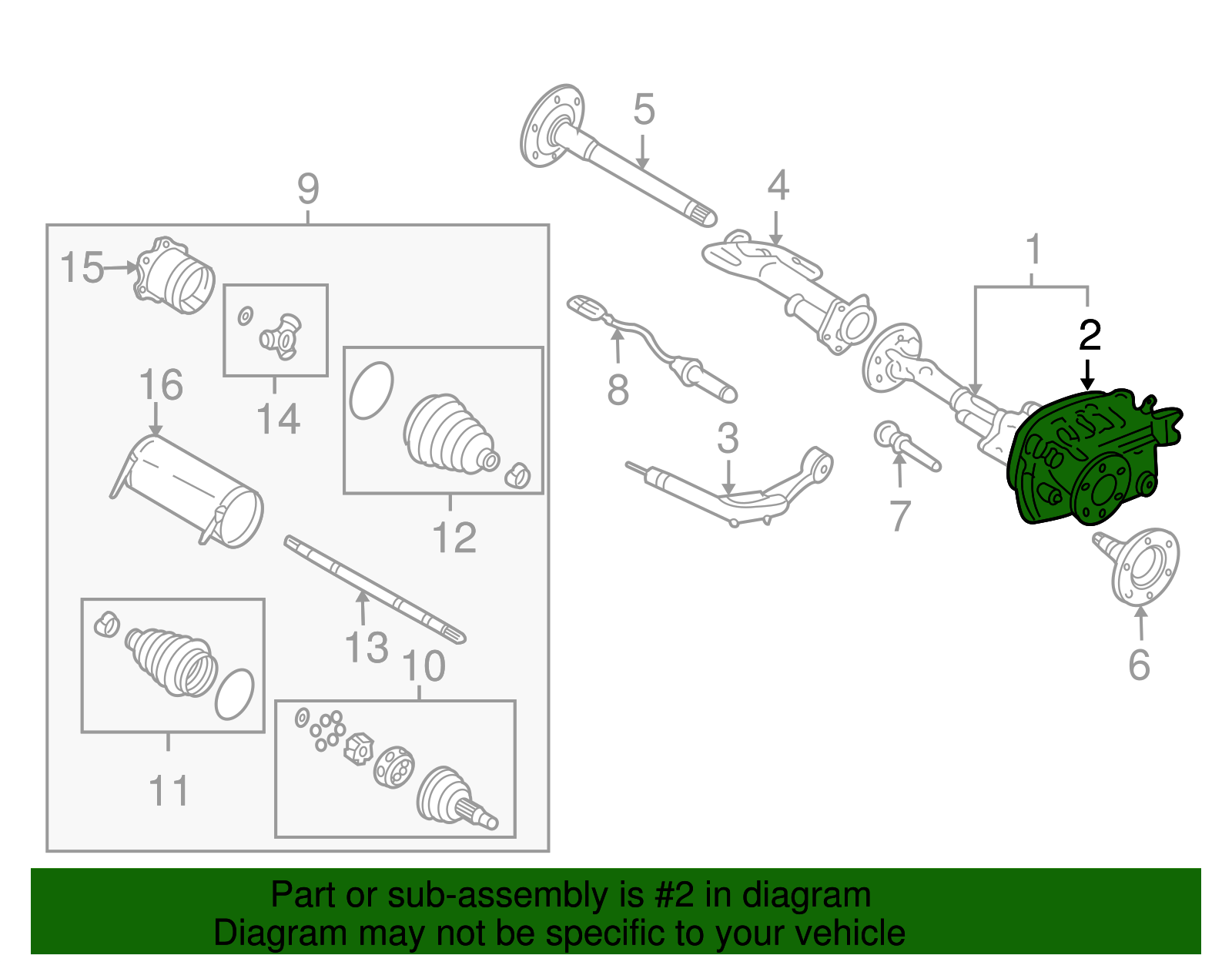 23362369 - 1988-2019 GM - Front Differential Carrier | My GM Part